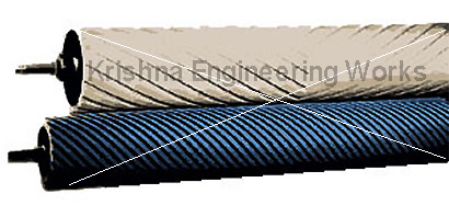 Grooved Roll,Rubber Roller,Krishna Engineering Works